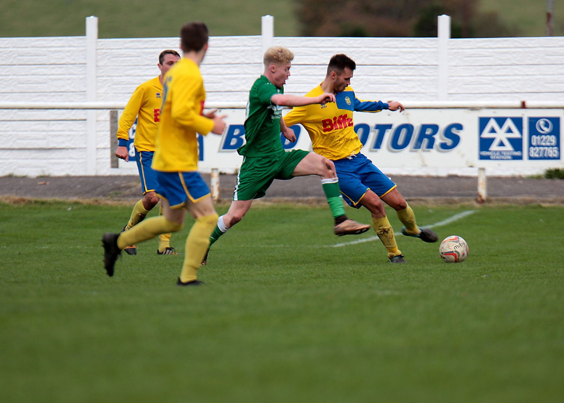 Holker Old Boys v Stockton Town FC – Stockton Town Football Club