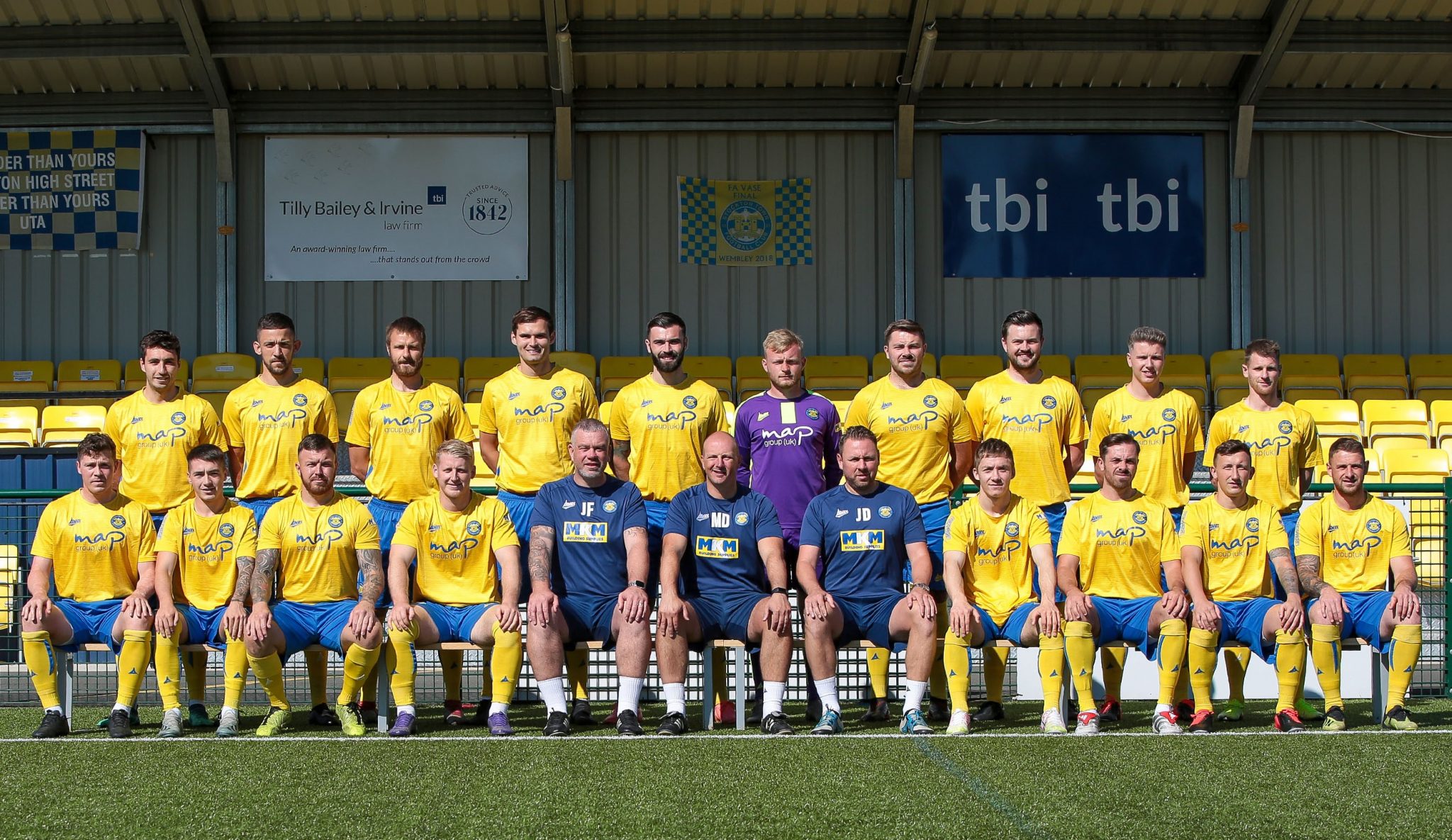First Team History - Stockton Town Football Club