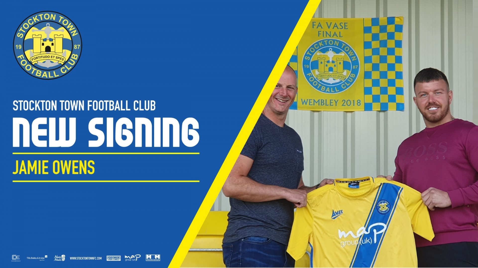 Prolific Striker Returns to the Club - Stockton Town Football Club