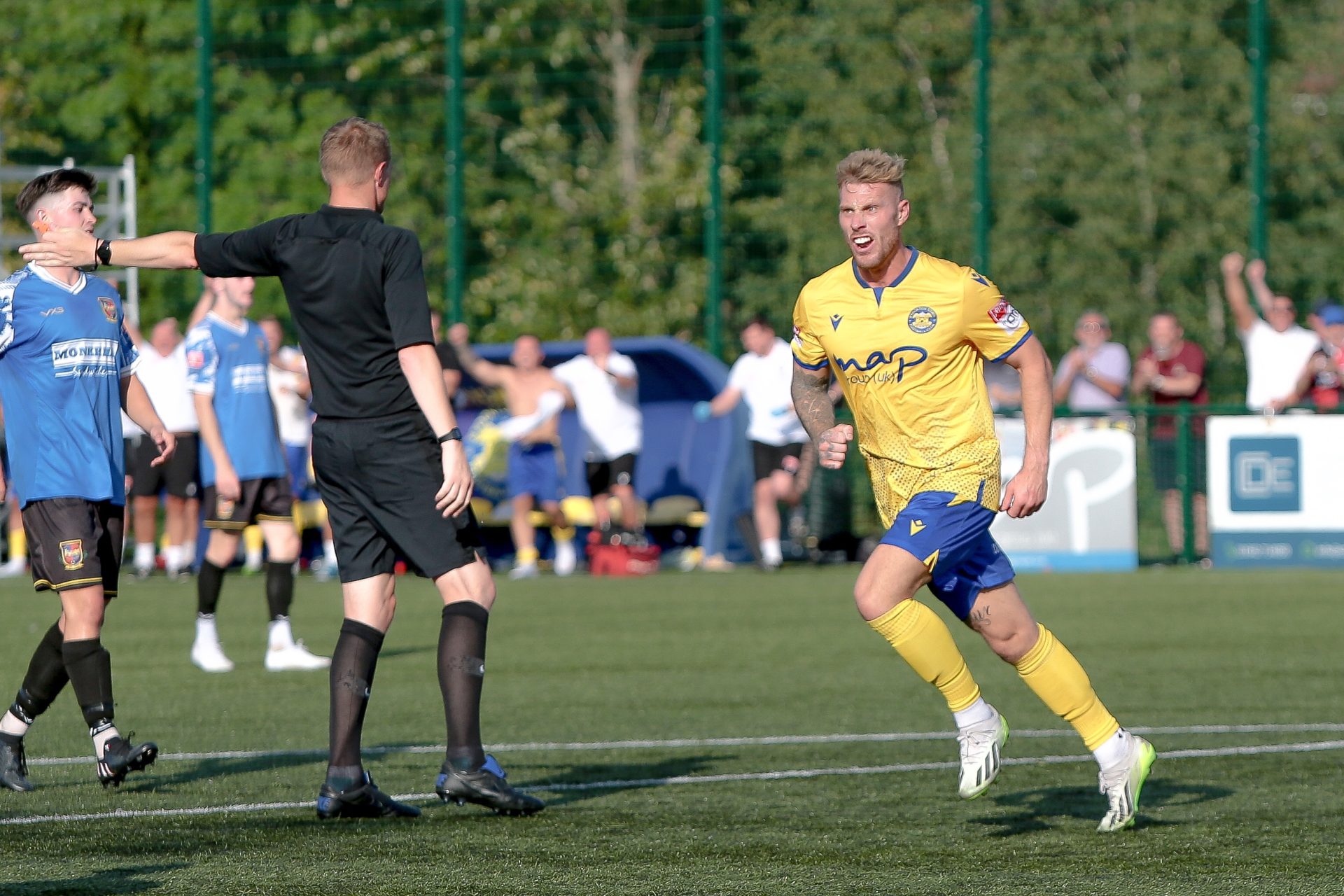 Michael Sweet off the mark for The Anchors - Stockton Town Football Club