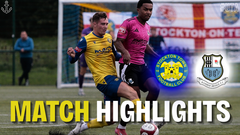 MATCH HIGHLIGHTS | Stockton Town 2-2 Bamber Bridge - Stockton Town ...