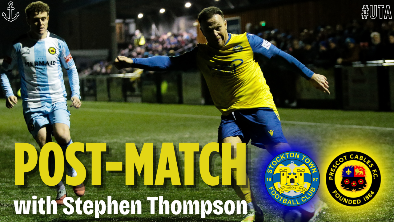MATCH HIGHLIGHTS | Stockton Town 3-1 Prescot Cables - Stockton Town ...